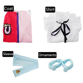 Uta Cosplay Costume One Piece Film Red Outfit Shanks Cos Singer Uta ...